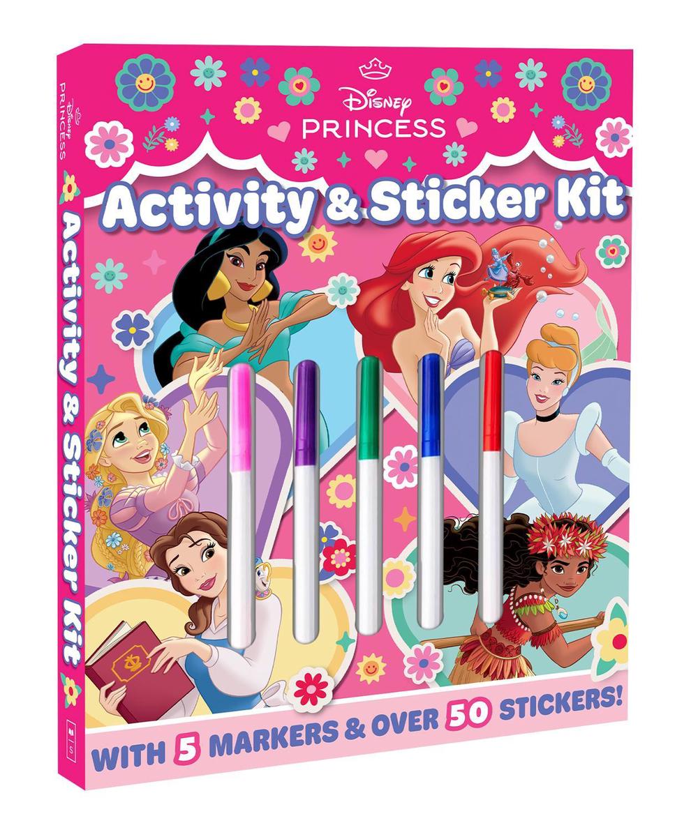 Disney Princess Create Your World: Activity and Sticker Kit, Hardcover ...