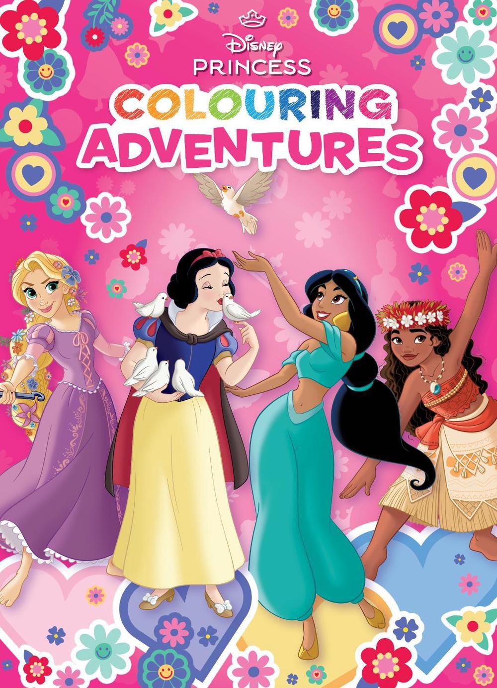 Disney Princess Create Your World: Colouring Adventures, Paperback ...