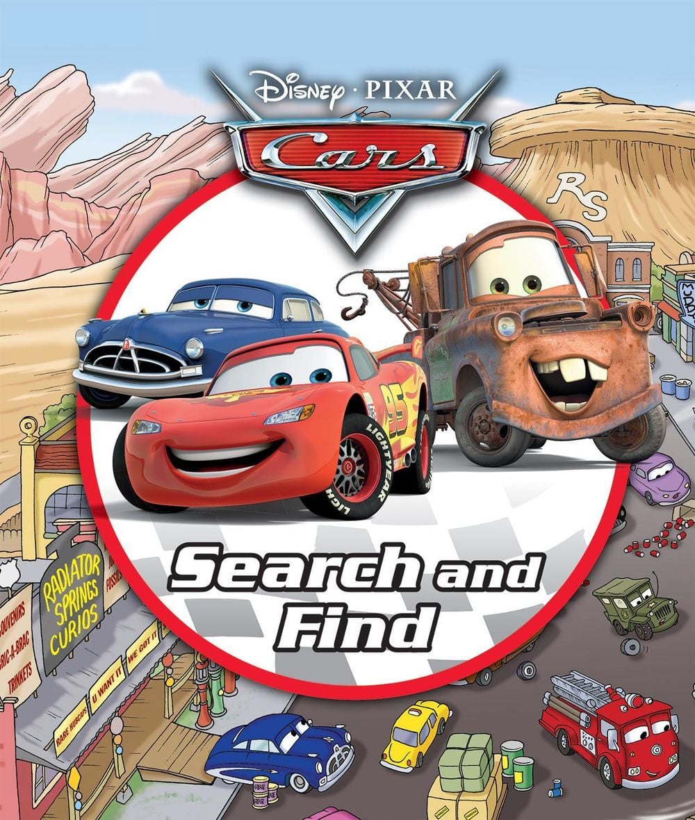 Cars: Search and Find (Disney Pixar), Hardcover, 9781761296222 | Buy ...