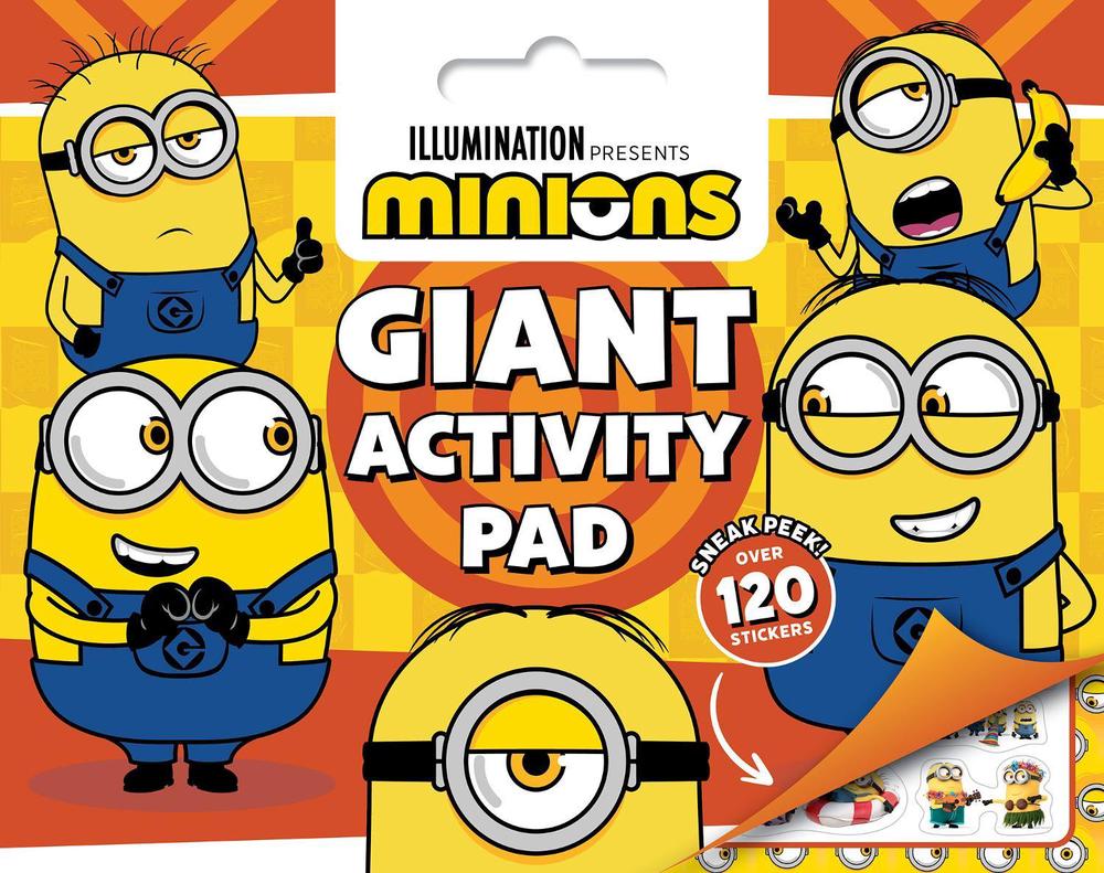 Minions: Giant Activity Pad (Universal), Paperback, 9781761296932 | Buy ...