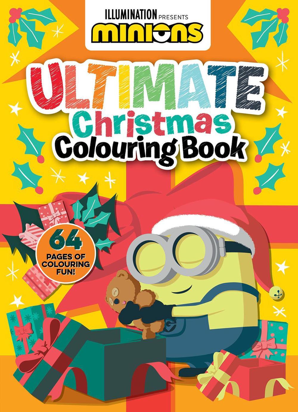 Minions: Ultimate Christmas Colouring Book (Universal), Paperback ...
