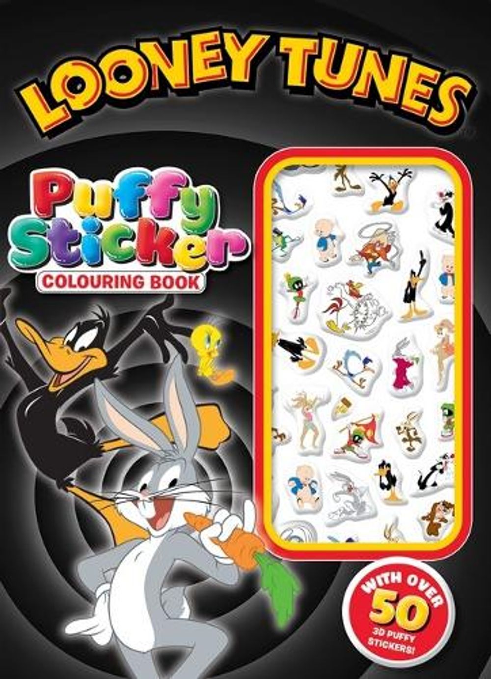 Looney Tunes: Puffy Sticker Colouring Book (Warner Bros.), Paperback ...