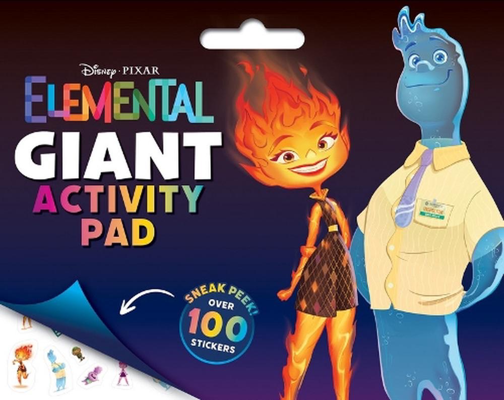 Elemental: Giant Activity Pad (Disney Pixar), Paperback, 9781761299209 ...