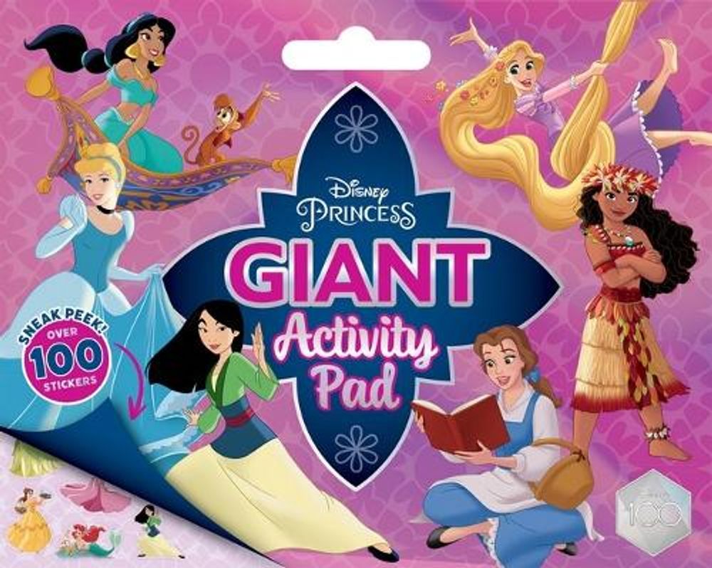 Disney Princess: Giant Activity Pad (Disney 100), Paperback ...
