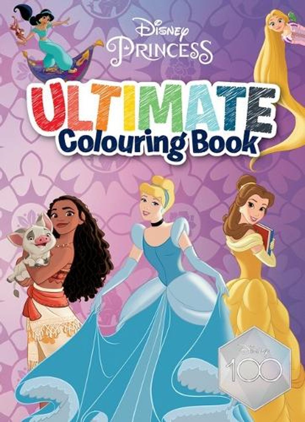 Disney Princess: Ultimate Colouring Book (Disney 100), Paperback ...