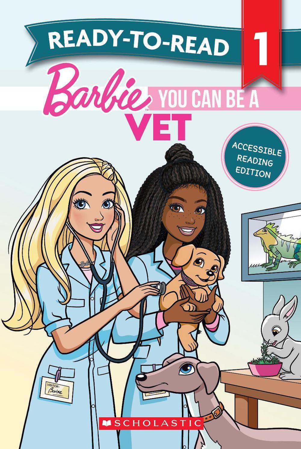 Barbie: You Can be A Vet - Ready-to-Read Level 1 (Mattel), Hardcover ...