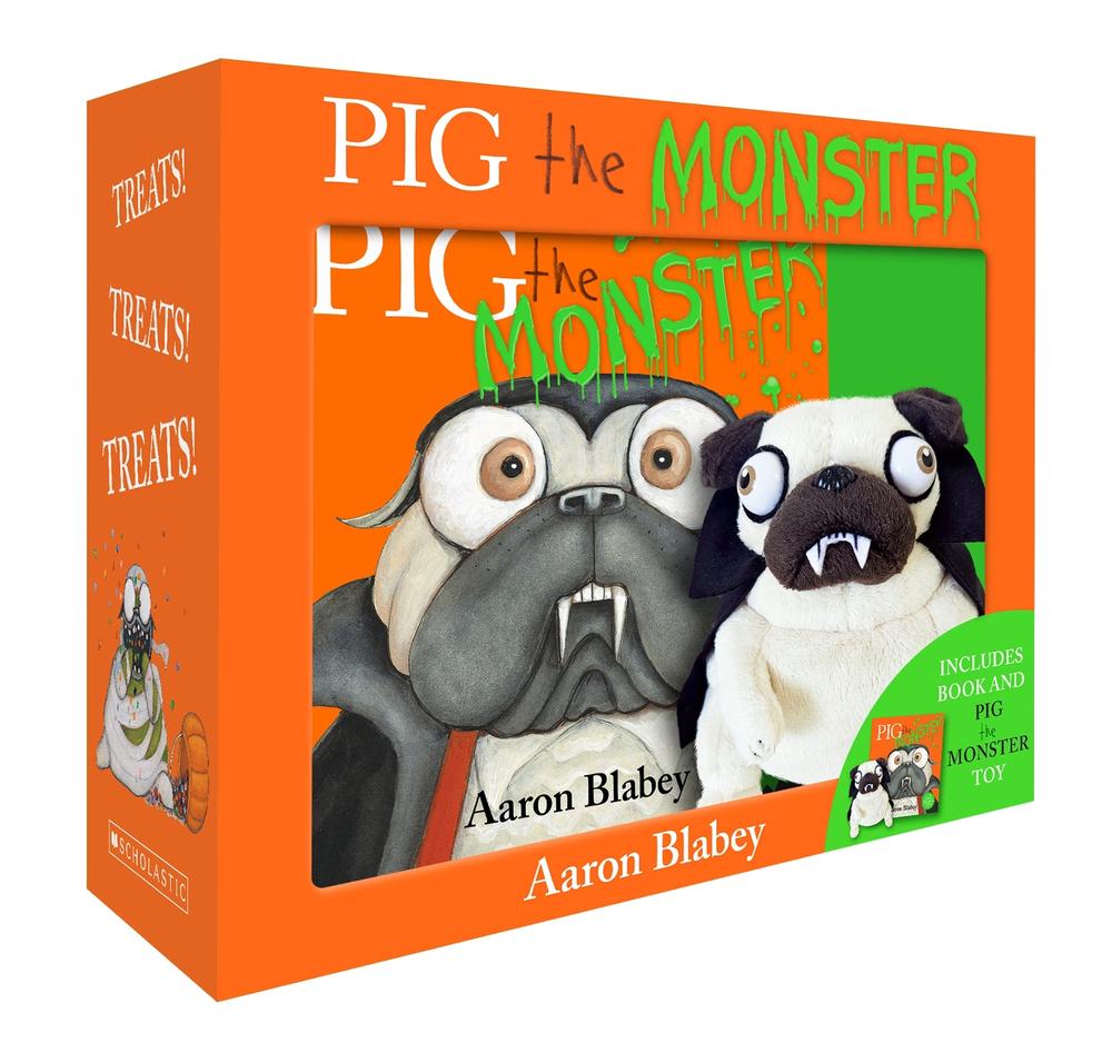 Pig the Monster Plush Boxed Set by Aaron Blabey, Hardcover ...