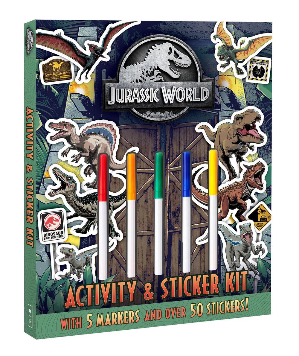 Jurassic World: Activity and Sticker Kit (Universal), Hardcover ...
