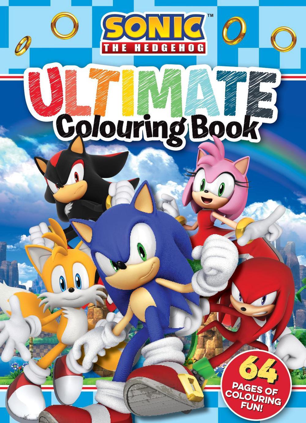 Sonic the Hedgehog: Ultimate Colouring Book (Sega), Paperback ...