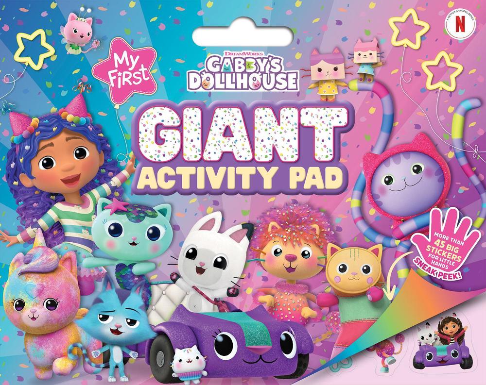 Gabby's Dollhouse: My First Giant Activity Pad (DreamWorks), Paperback ...