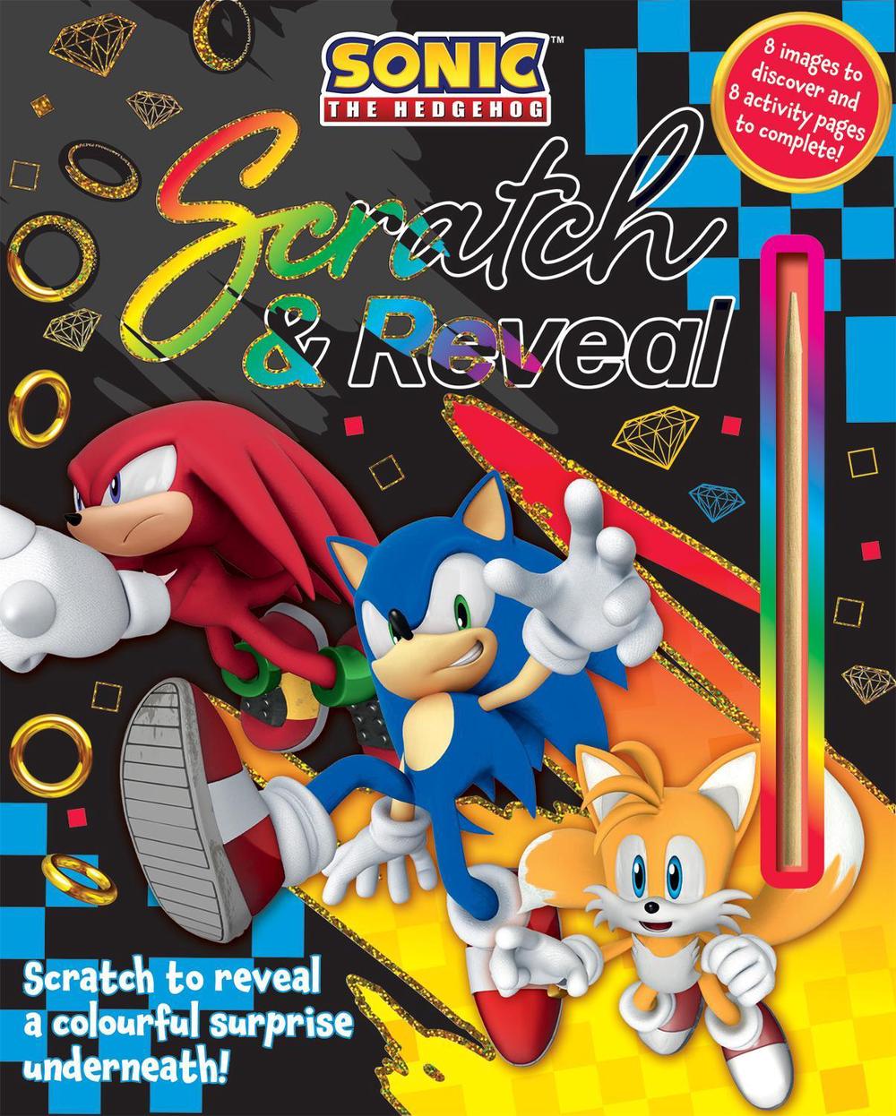 Sonic The Hedgehog: Scratch and Reveal (Sega), Hardcover, 9781761640759 ...