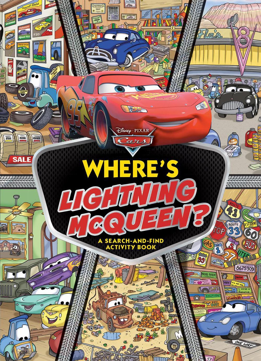 Where s Lightning McQueen A Search and Find Activity Book Disney Pixar Cars Hardcover 9781761640872 Buy online at The Nile