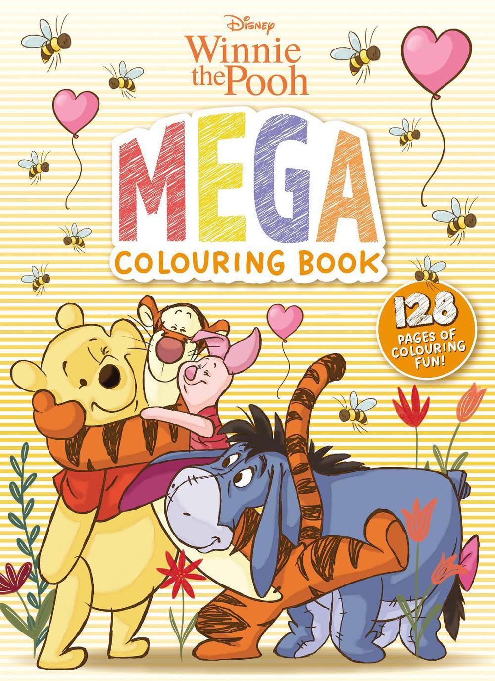 Winnie The Pooh: Mega Colouring Book (Disney), Paperback, 9781761642524 ...