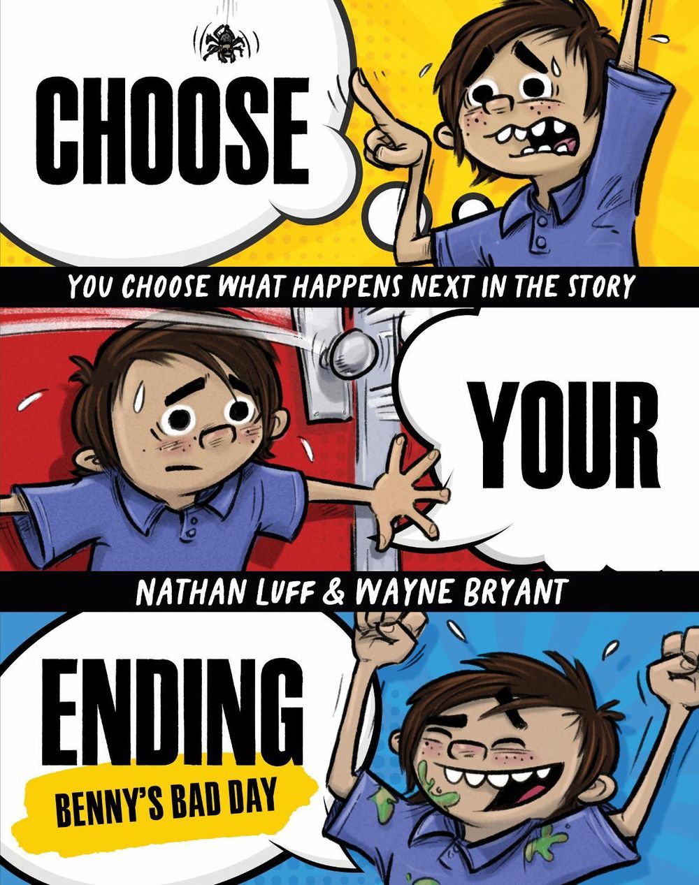 Benny's Bad Day (Choose Your Ending Book #1) by Nathan Luff, Paperback ...