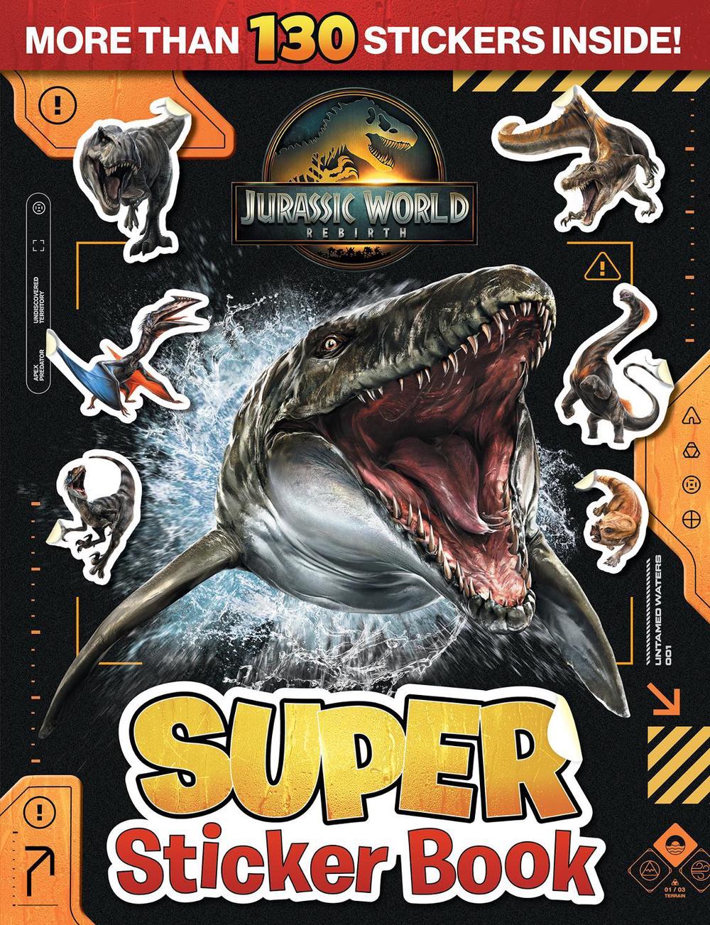 Jurassic World Rebirth: Super Sticker Book (Universal), Paperback ...