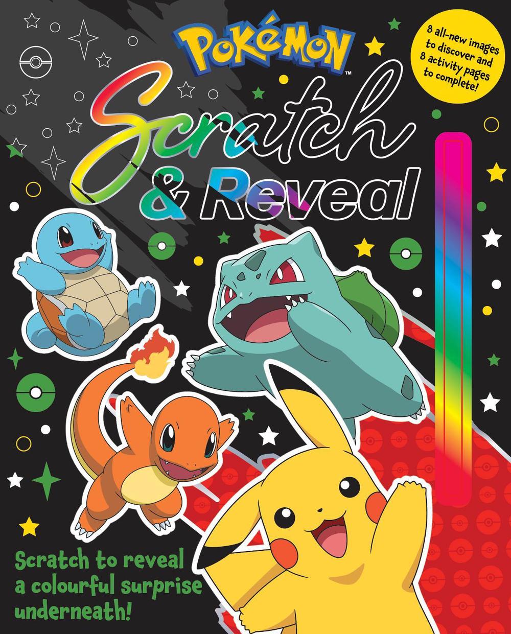 Pokemon: Scratch and Reveal, Hardcover, 9781761644191 | Buy online at ...