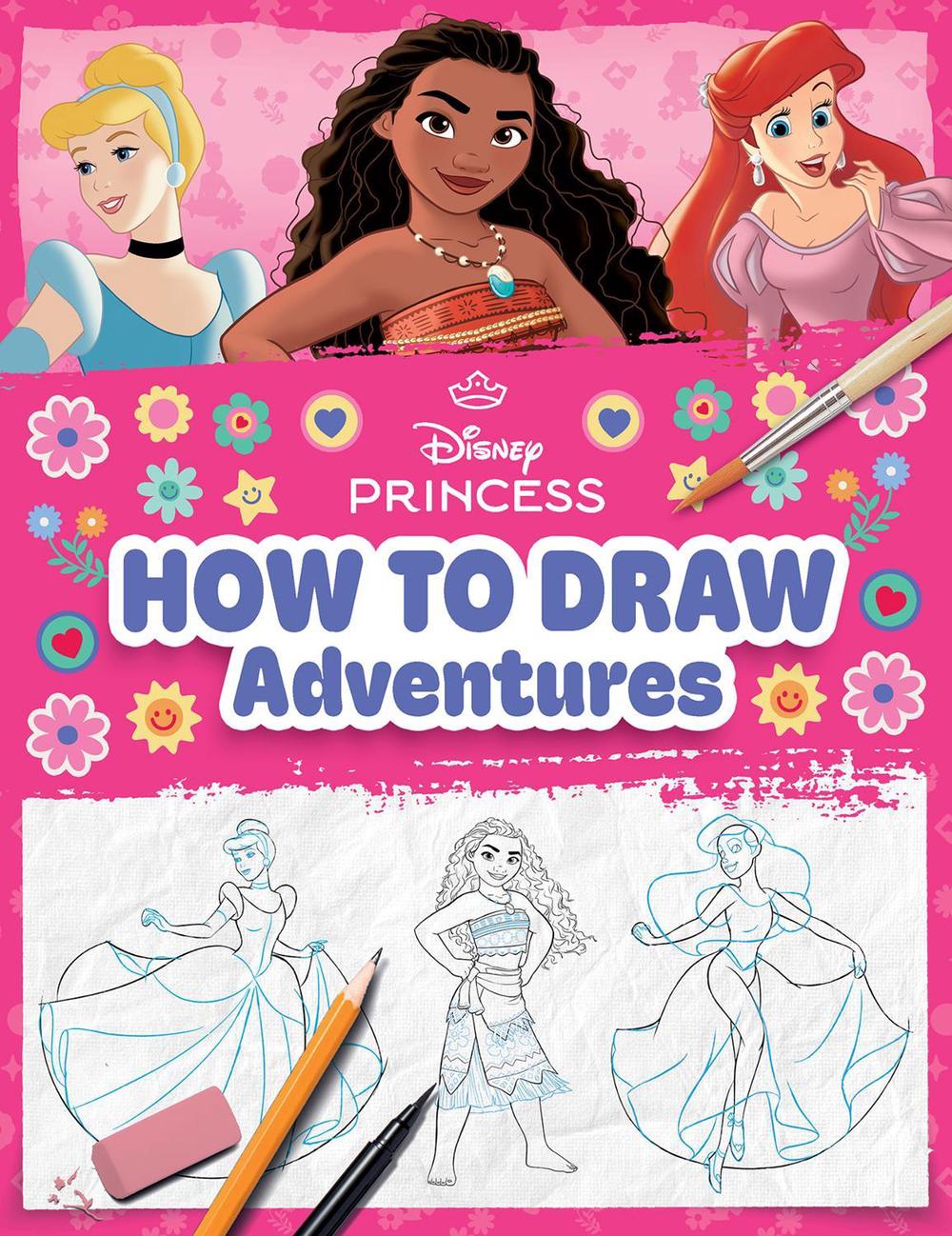 Disney Princess: How to Draw, Paperback, 9781761648243 | Buy online at ...