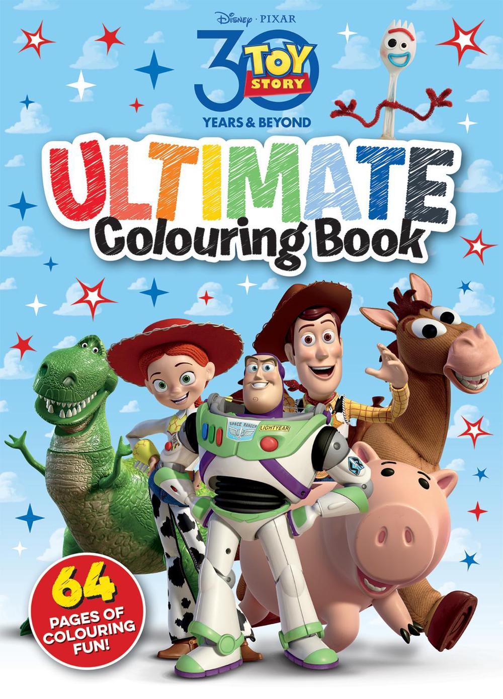 Toy Story 30th Anniversary: Ultimate Colouring Book (Disney Pixar ...
