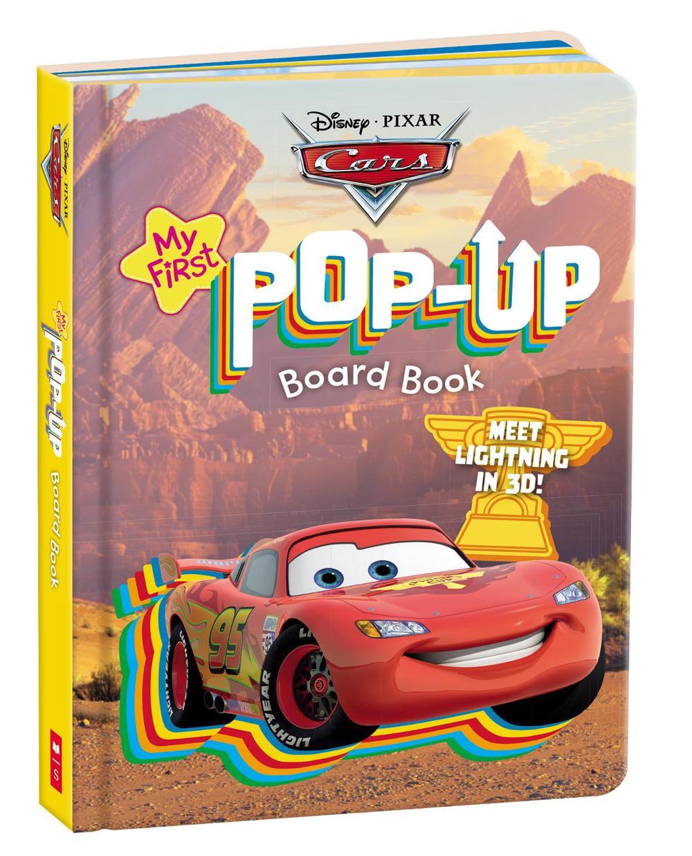 Cars: My First Pop-Up Board Book (Disney Pixar), Board Book ...