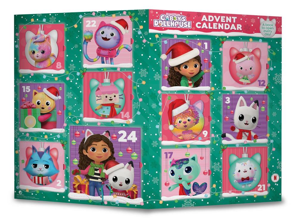 Gabby’s Dollhouse: Advent Calendar (DreamWorks), Hardcover ...