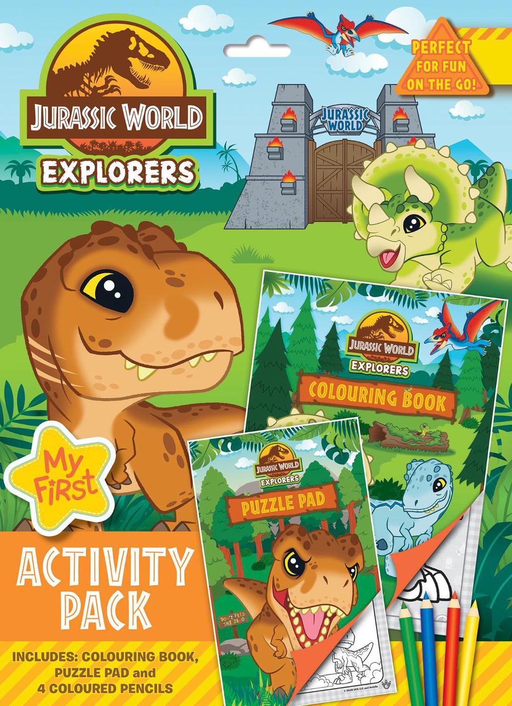 Jurassic World Explorers: My First Activity Pack (Universal), Paperback ...