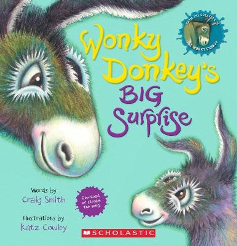 Wonky Donkey's Big Surprise (Board Book) by Craig Smith, Hardcover ...