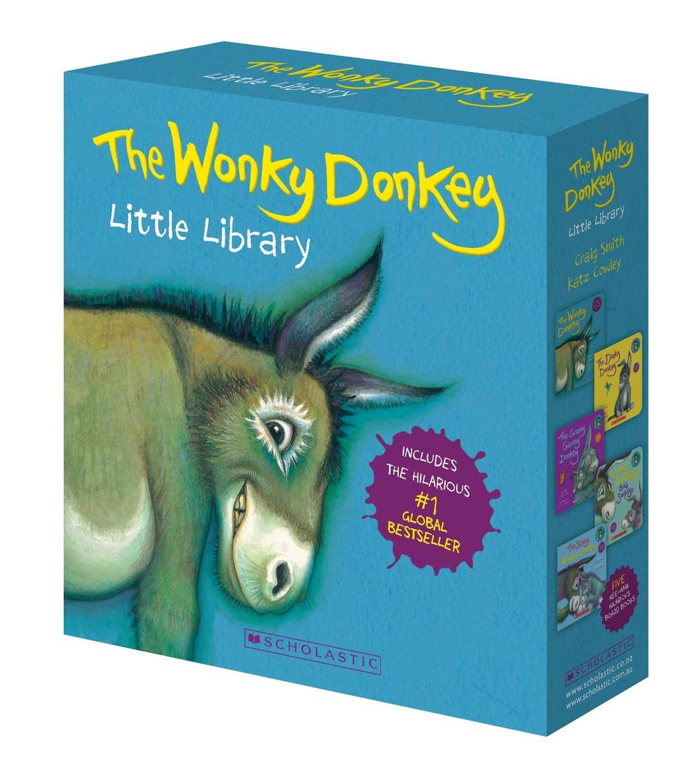 The Wonky Donkey Little Library Box Set by Craig Smith, Board Book ...