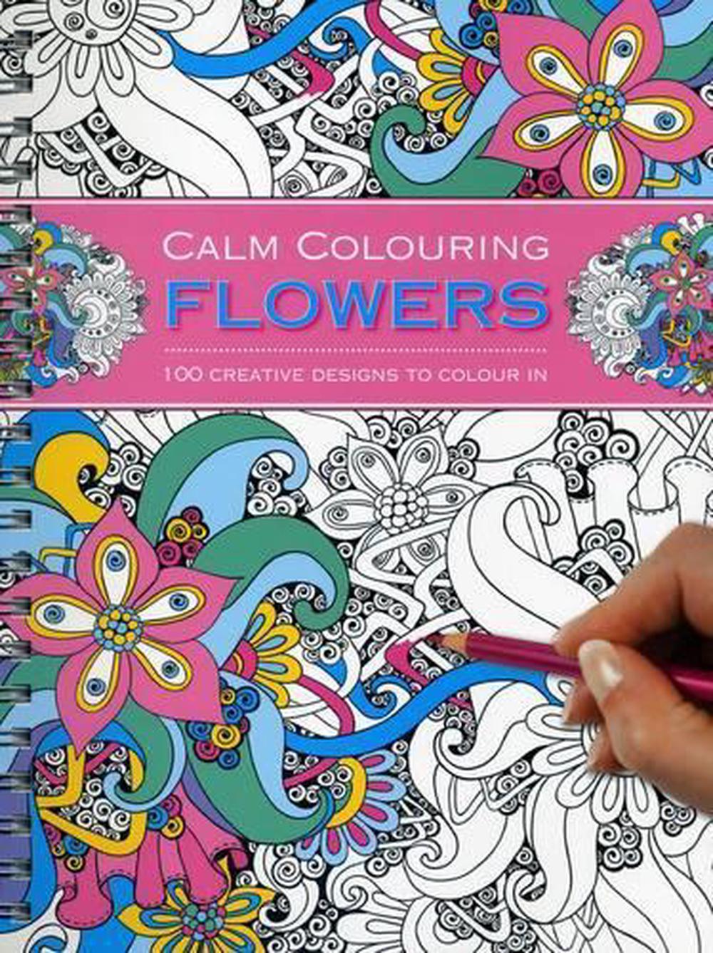Calm Colouring: Flowers | Buy online at The Nile