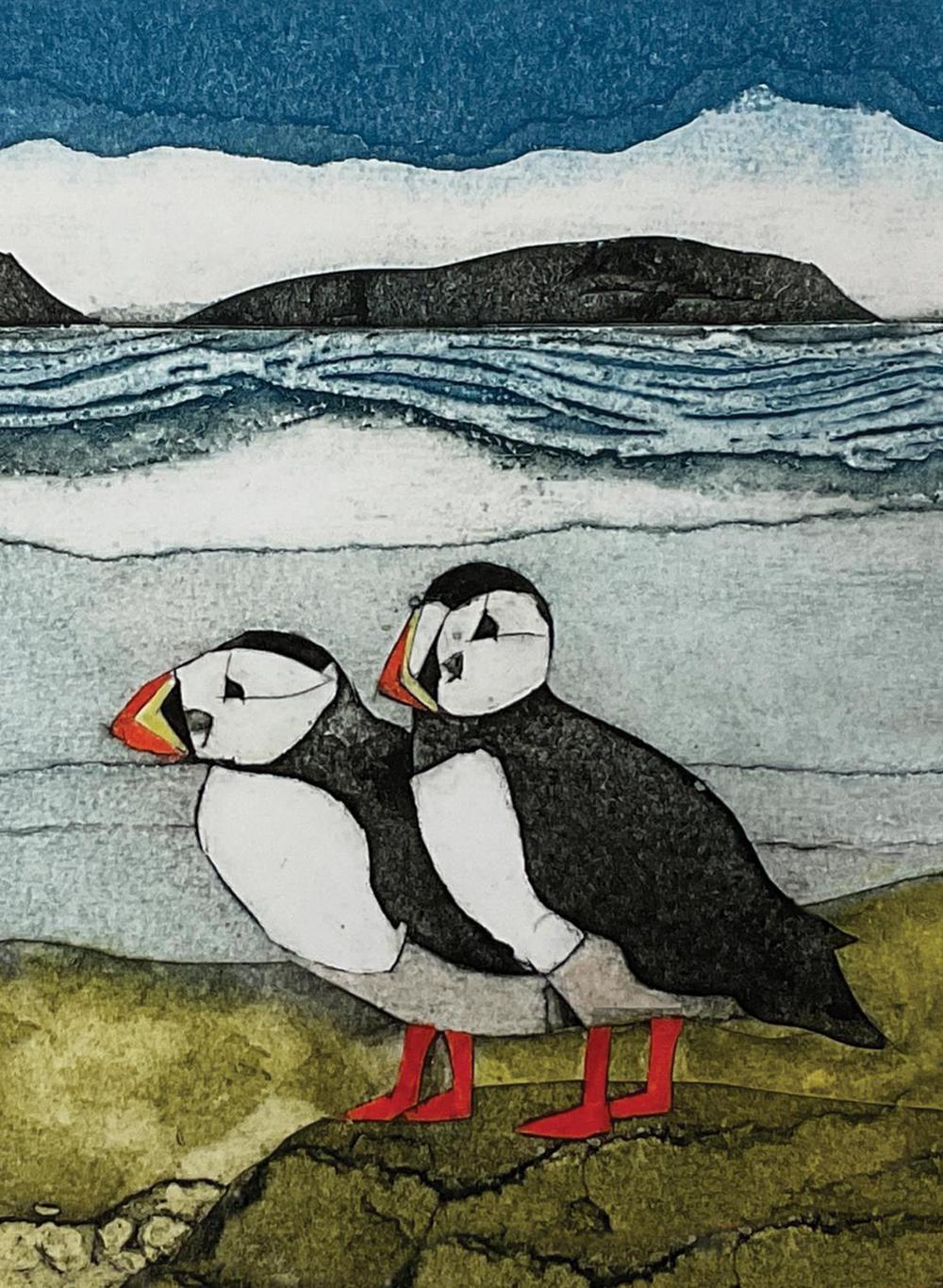 Sarah Ross-Thompson Wild Birds Pocket Notebook: Puffin by Sarah Ross ...