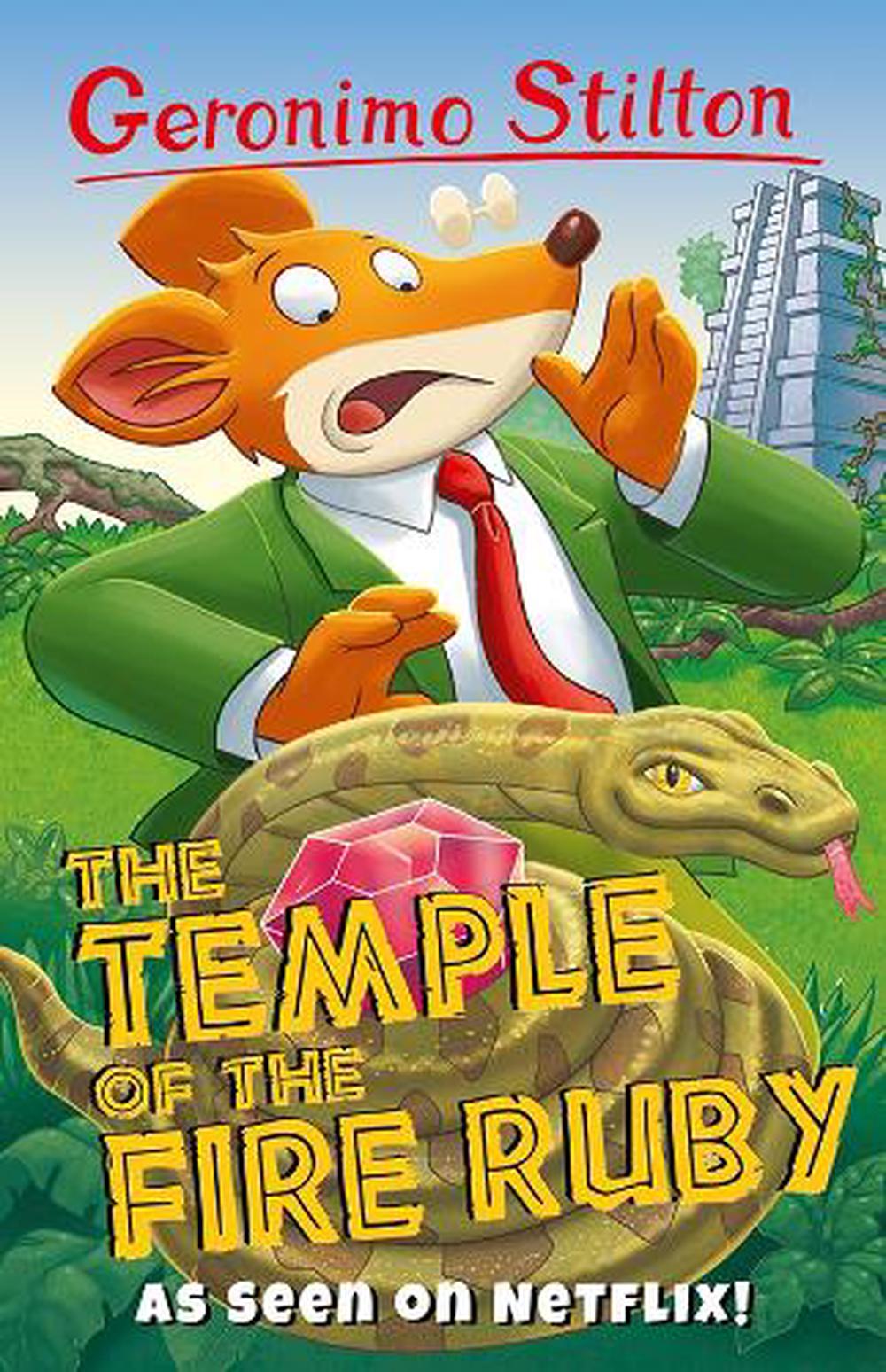 The Temple Of The Fire Ruby by Geronimo Stilton, Paperback ...