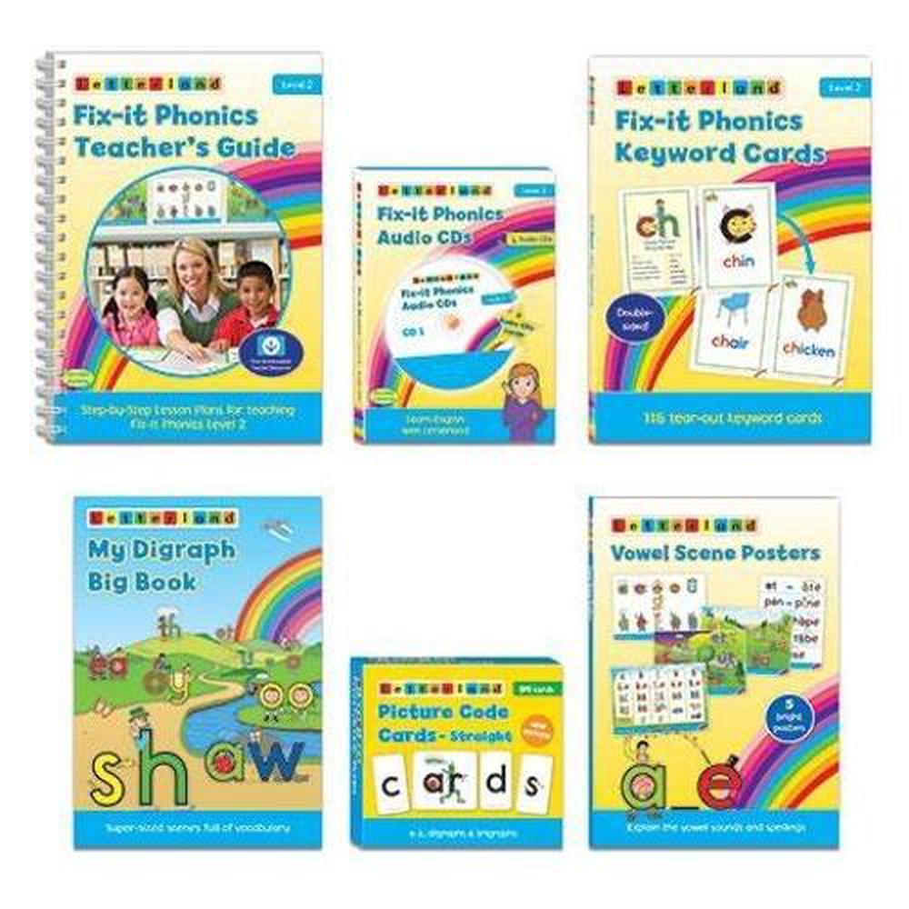 Fix-it Phonics - Level 2 - Teacher's Pack (2nd Edition) by Lisa Holt ...