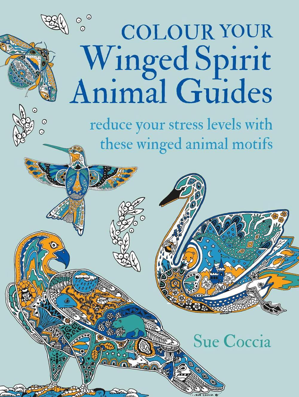Colour Your Winged Spirit Animal Guides | Buy online at The Nile