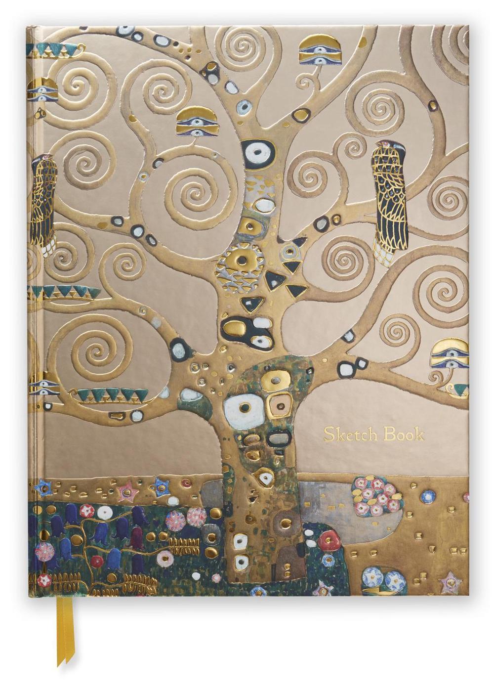Gustav Klimt: Tree of Life (Blank Sketch Book) by Flame Tree Studio ...