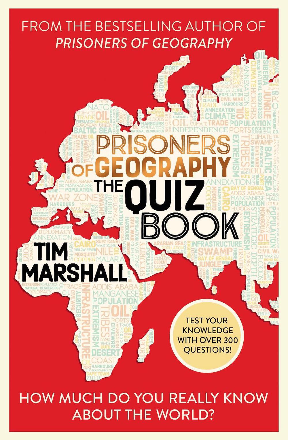 Prisoners of Geography The Quiz Book by Tim Marshall, Paperback ...