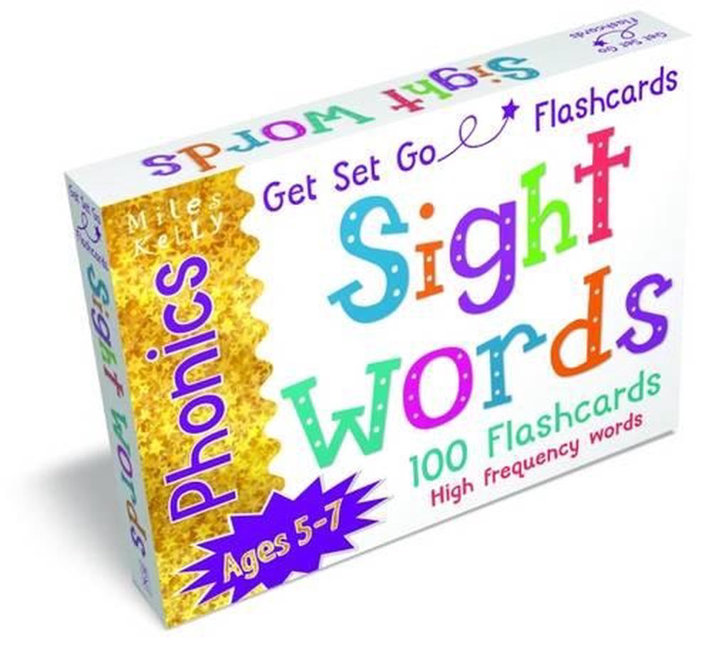Get Set Go Phonics Flashcards: Sight Words by Fran Bromage, Paperback ...