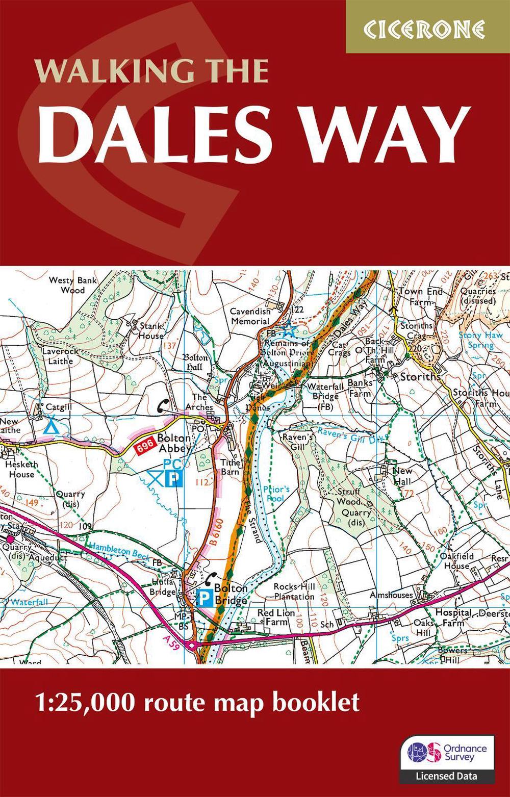 The Dales Way Map Booklet by Terry Marsh, Paperback, 9781786310941 ...