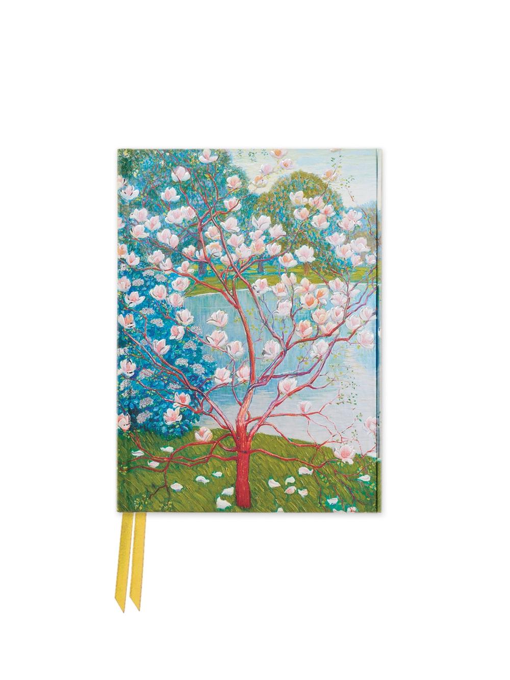 Flame Tree Studio Wilhelm List: Magnolia Tree (Foiled Pocket Journal ...