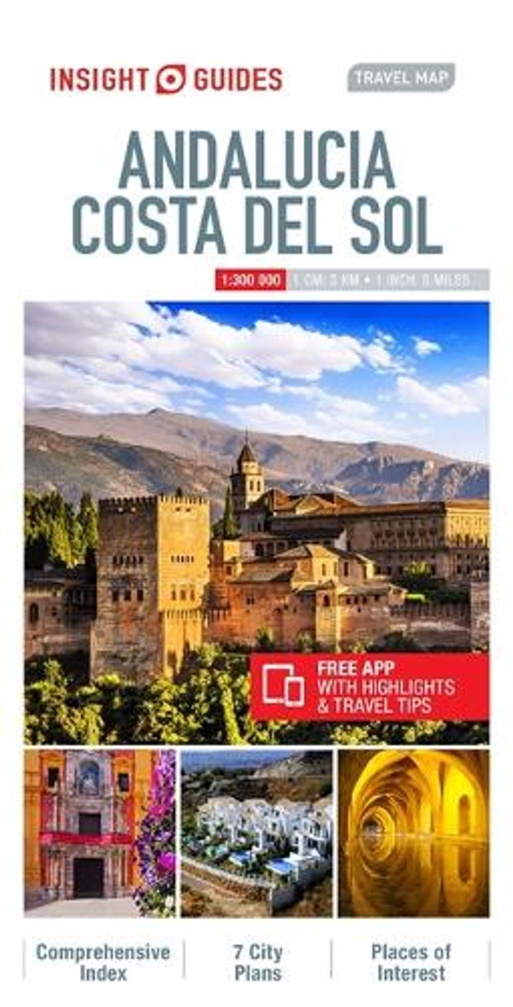 Insight Guides Travel Map Andalucia & Costa del Sol by Insight Guides ...