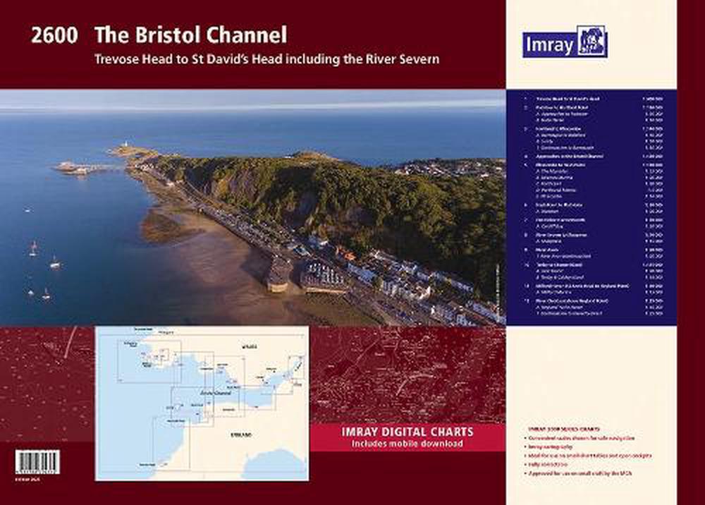 2600 Bristol Channel Chart Pack by Imray, Loose Leaf, 9781786794314 ...