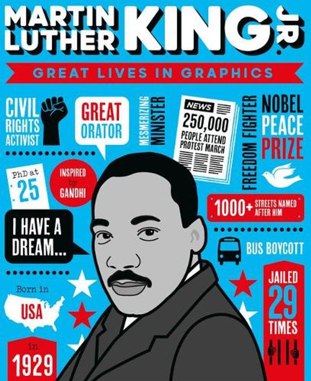 Great Lives in Graphics: Martin Luther King by G.M.C. Editors ...