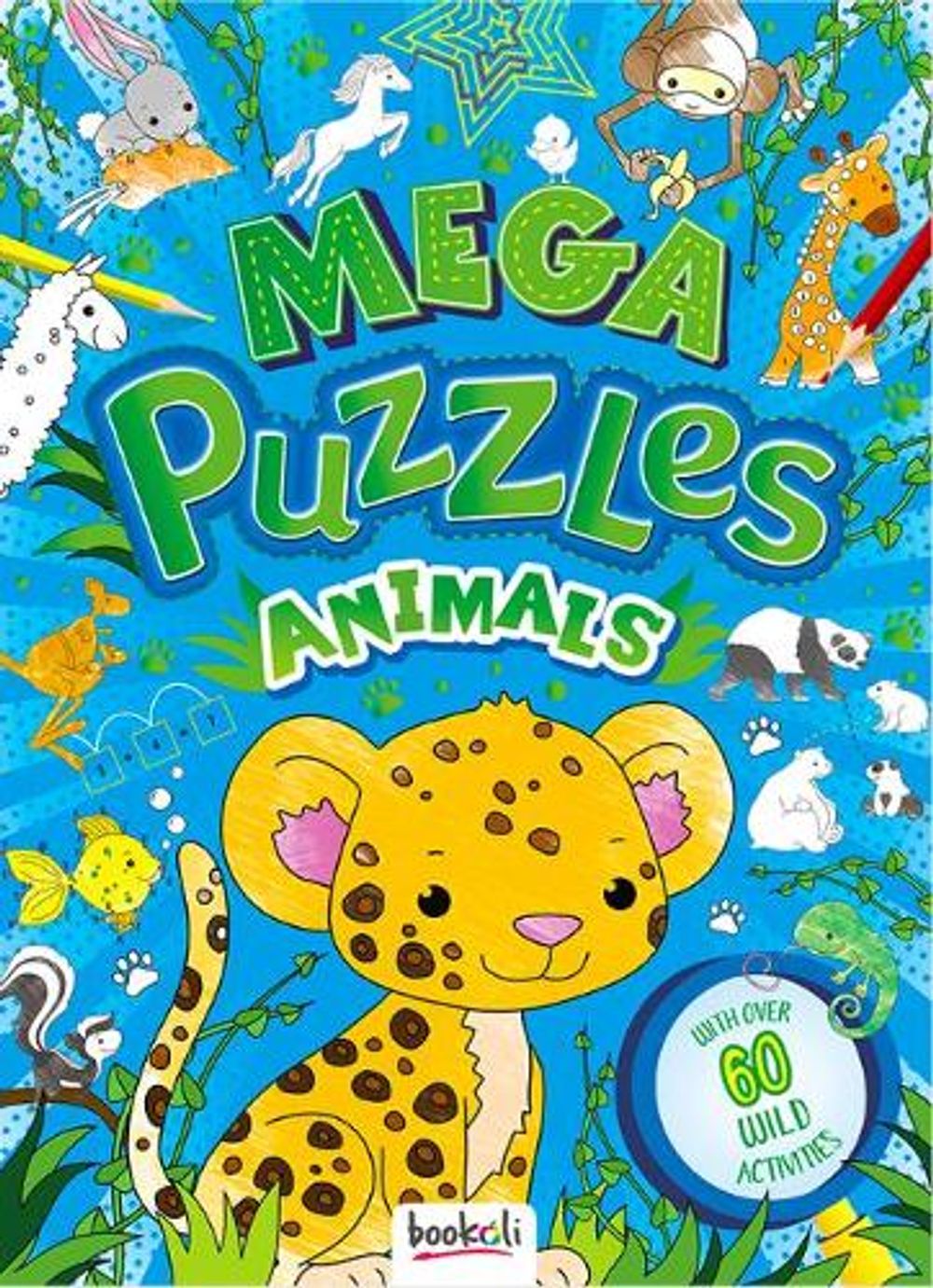 Mega Puzzles: Animals by Bookoli Ltd., Paperback, 9781787727137 | Buy ...
