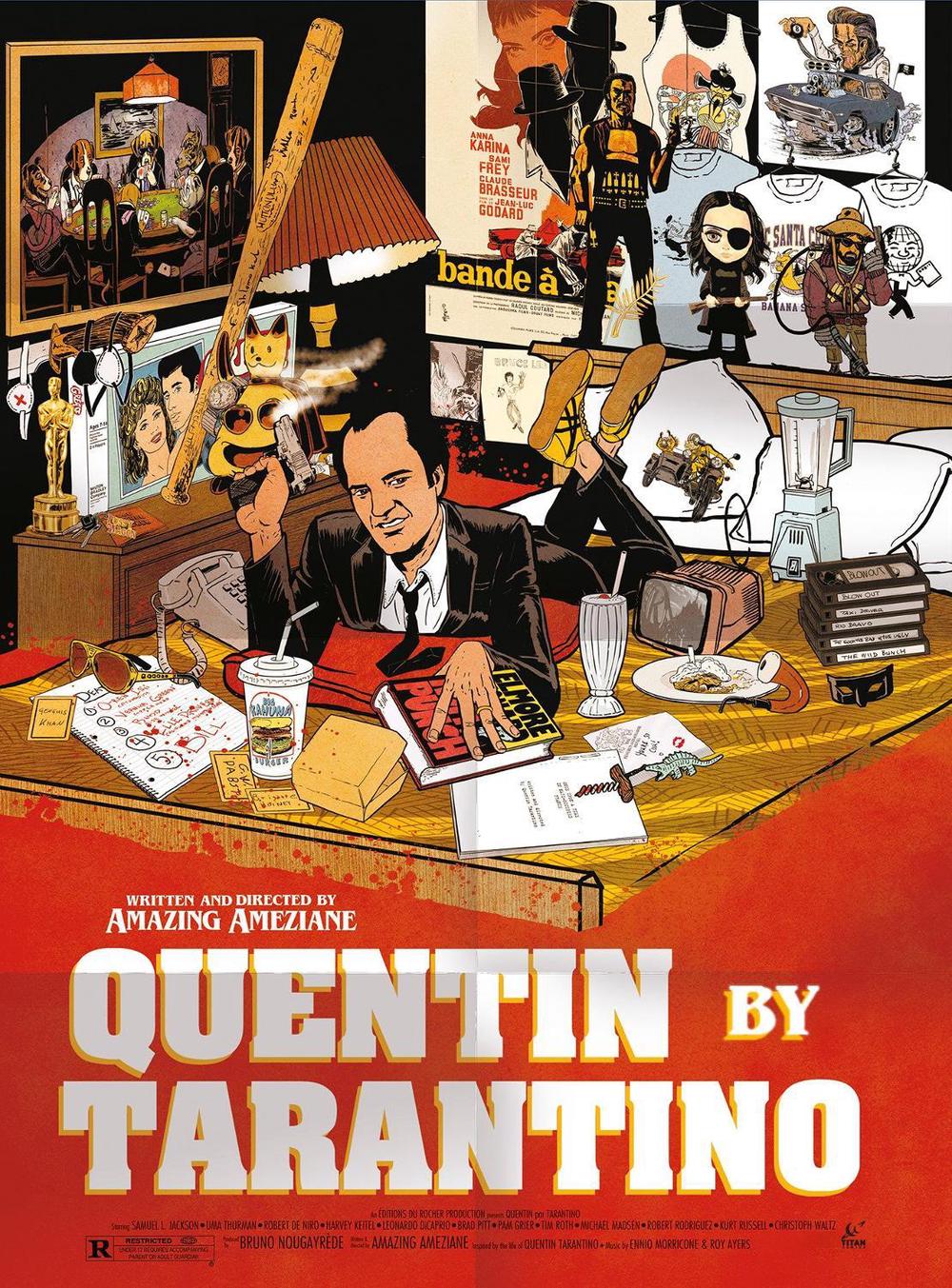 Quentin by Tarantino by Amazing Ameziane, Paperback, 9781787740648 ...