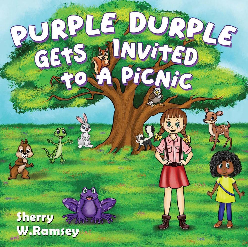 Purple Durple Gets Invited to a Picnic by Sherry W. Ramsey, Paperback ...
