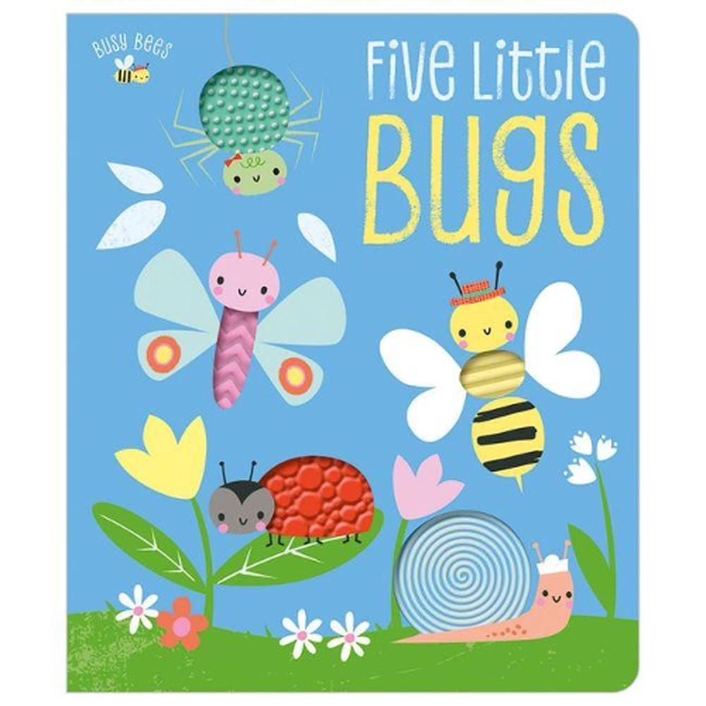 Busy Bees Five Little Bugs by Misa Sugiura, Board Book, 9781788436830 ...