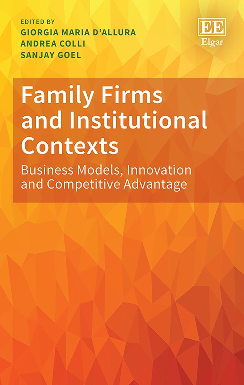 Family Firms and Institutional Contexts by Andrea Colli, Hardcover ...