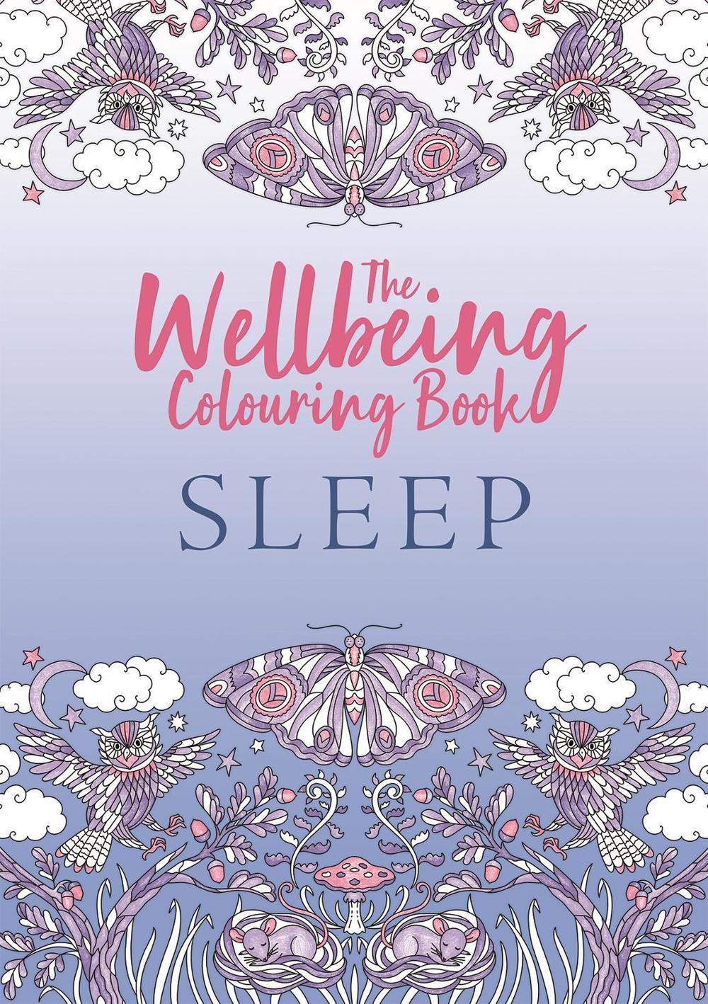 The Wellbeing Colouring Book: Sleep | Buy online at The Nile