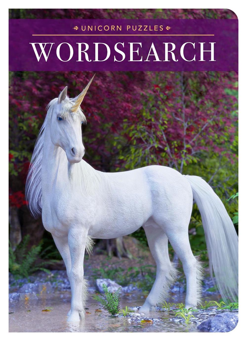 Unicorn Puzzles Wordsearch by Eric Saunders, Paperback, 9781789507409 ...