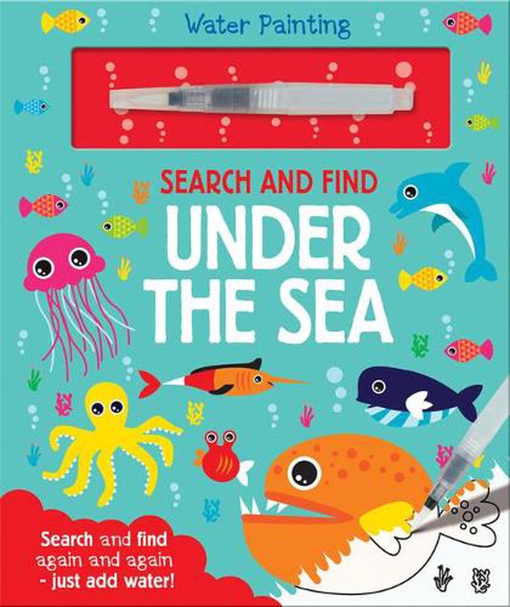 Search and Find Under the Sea by Georgie Taylor, Hardcover ...
