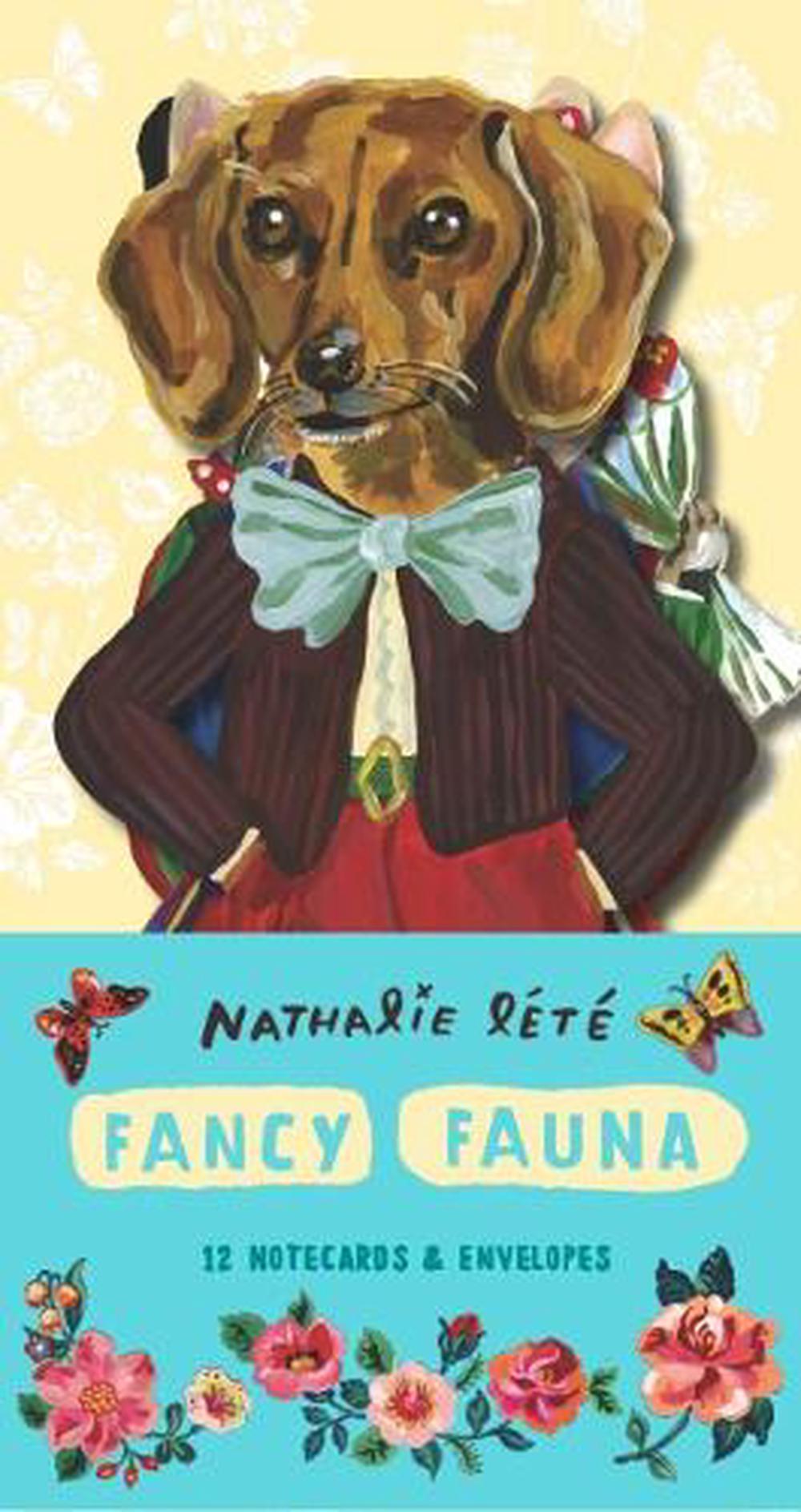 Fancy Fauna: 12 Notecards & Envelopes by Nathalie Lete, Cards ...