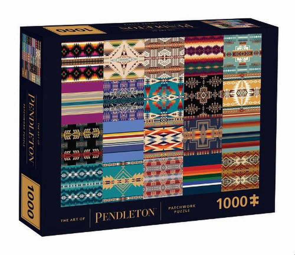 The Art of Pendleton Patchwork 1000-Piece Puzzle | Buy online at The Nile